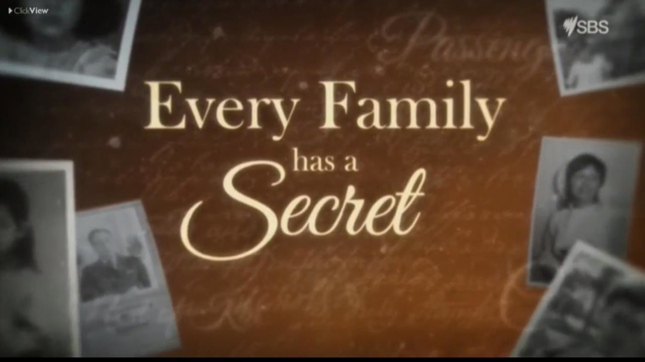Every Family Has a Secret - Airs 7:30 PM 9 Jul 2019 on SBS ONE - ClickView
