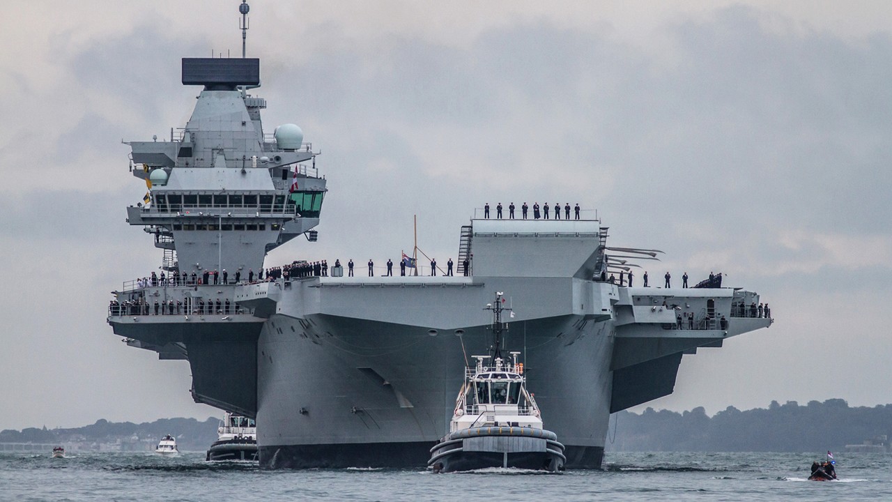 Britain's Biggest Warship - Airs 8:00 PM 29 Apr 2018 on BBC TWO - ClickView