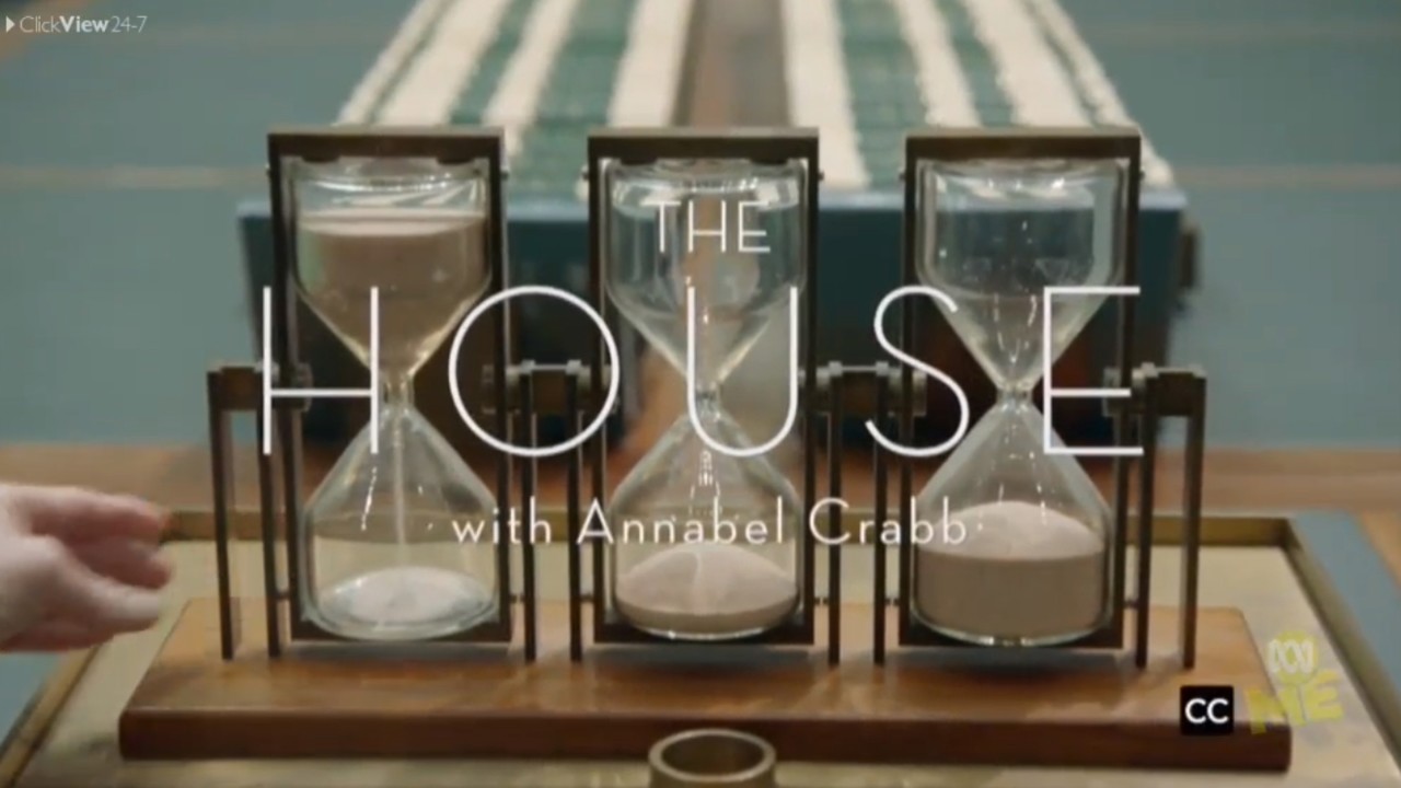 The House in Session - Airs 11:05 AM 12 Dec 2018 on ABC ME - ClickView