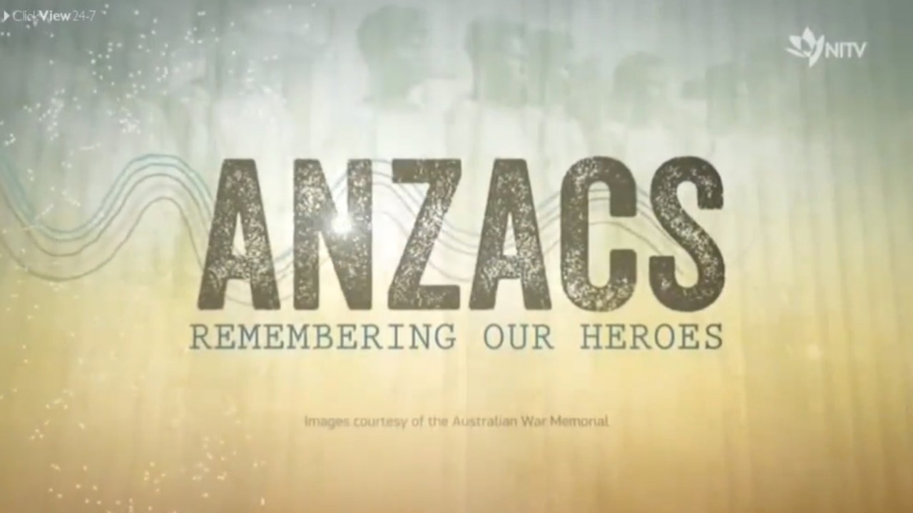 Anzacs: Remembering Our Heroes - Airs 6:15 PM 25 Apr 2019 on NITV - ClickView